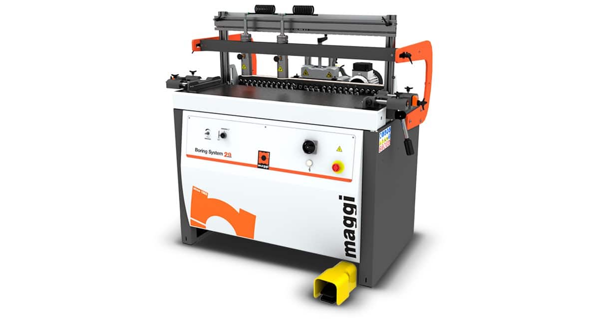 Taladro múltiple para madera de 29 brocas – Maggi – Prestige 29