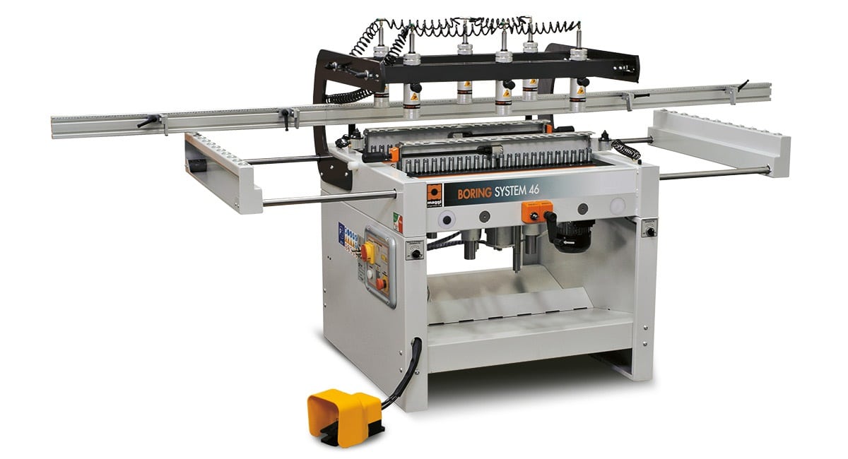 Taladro Múltiple Prestige 46 | AYJ MAQUINARIA - Tecnología para madera